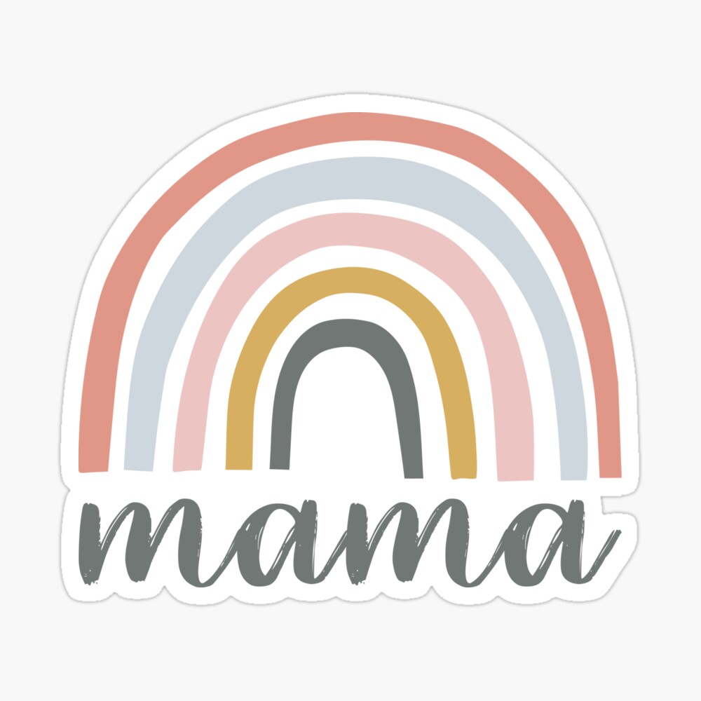 Electronics & Accessories Girl Mama Rainbow Sticker Decals & Skins etna ...