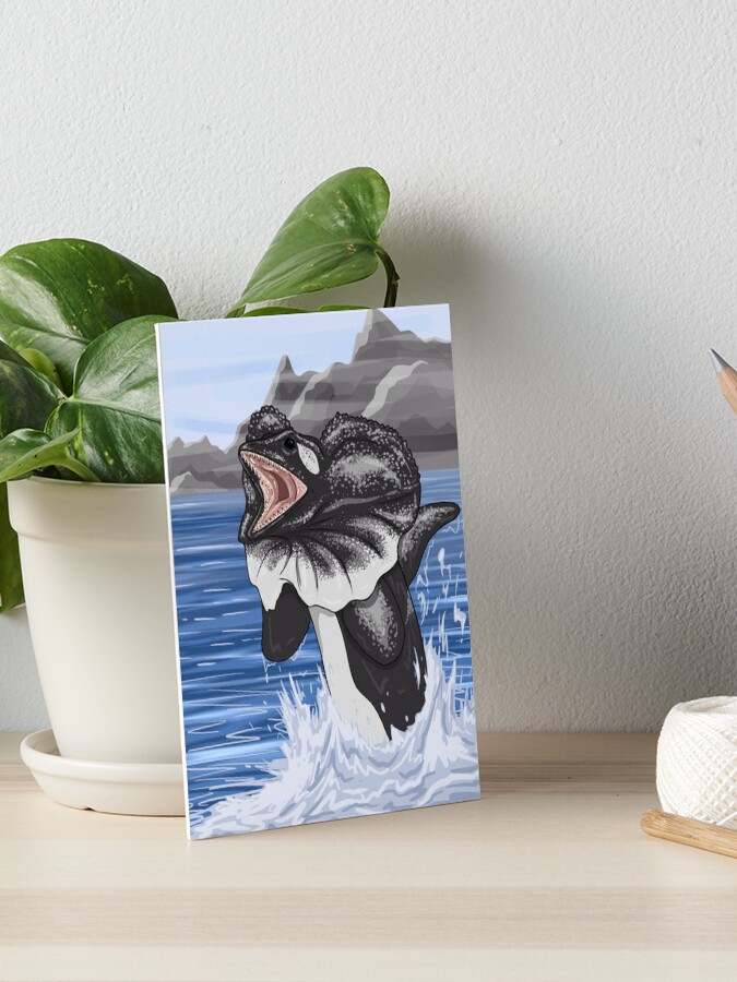 "Orca + Frilled Lizard Chimaera" Art Board Print for Sale by FoxtonBec ...