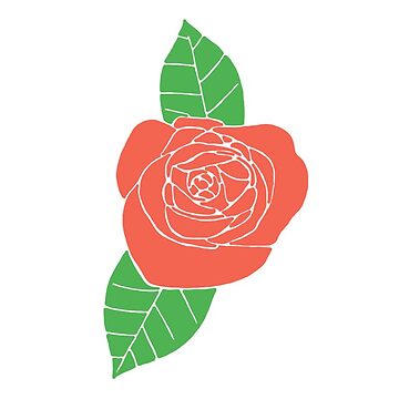 "Kentucky Derby Rose" Sticker for Sale by cdedoming | Redbubble