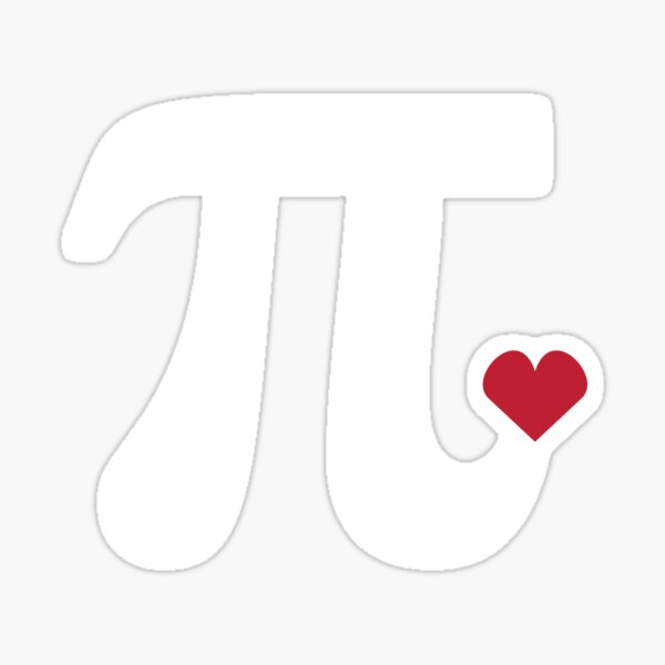 "Pi Love for Pi Day 2023" Sticker for Sale by Otakso | Redbubble