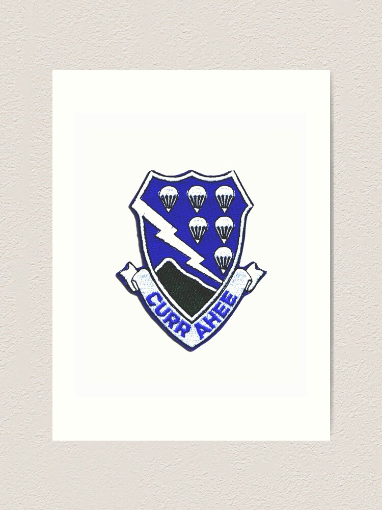 "Currahee Patch 101st Airborne" Art Print for Sale by Buckwhite | Redbubble
