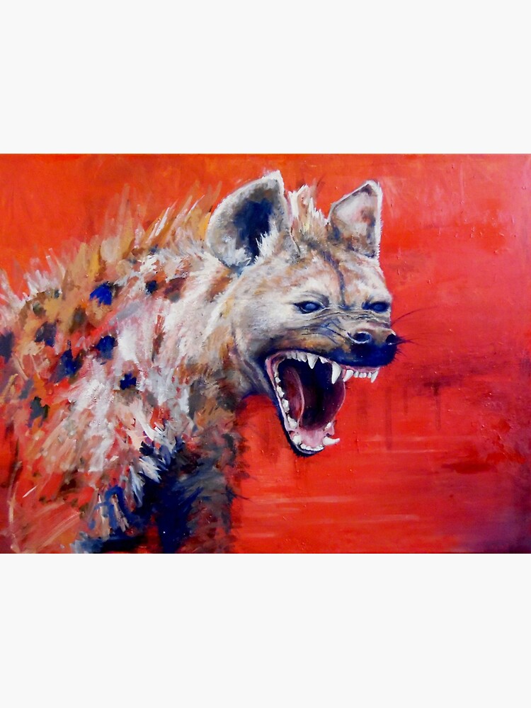 "Angry Hyena" Art Print by JWSanchez | Redbubble