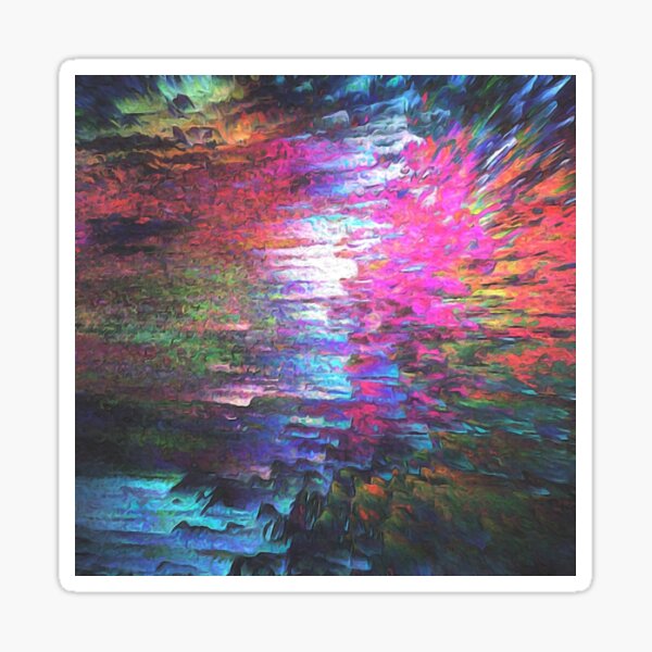"Pathway" Sticker for Sale by TrinarySunArt | Redbubble