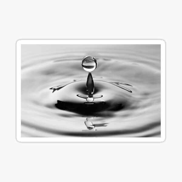 "Water Drop" Sticker for Sale by mikeyg2000 | Redbubble