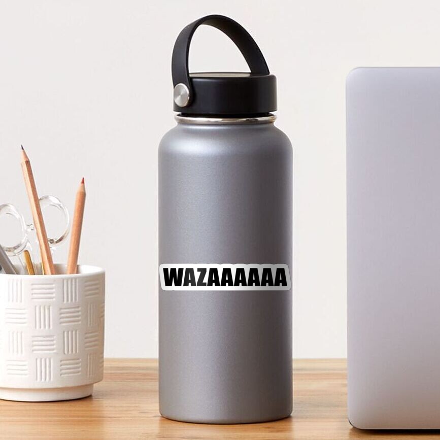 Sticker « Wazaaa », par EmilioSanchez | Redbubble