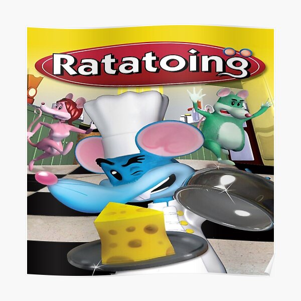 "ratatoing" Poster for Sale by Dedicated-Irony | Redbubble