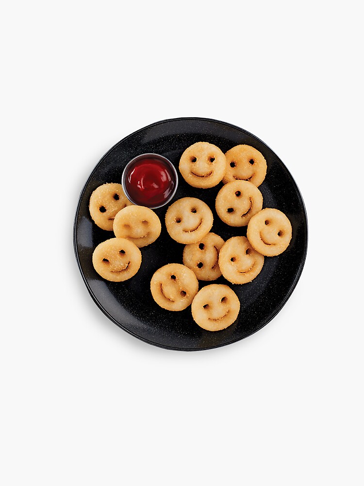 "Smiley fries" Sticker for Sale by Skbohn | Redbubble
