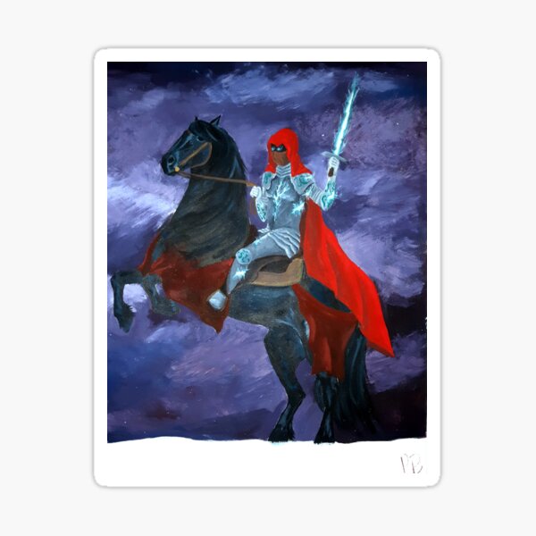 "Ice Knight" Sticker by pbanj | Redbubble