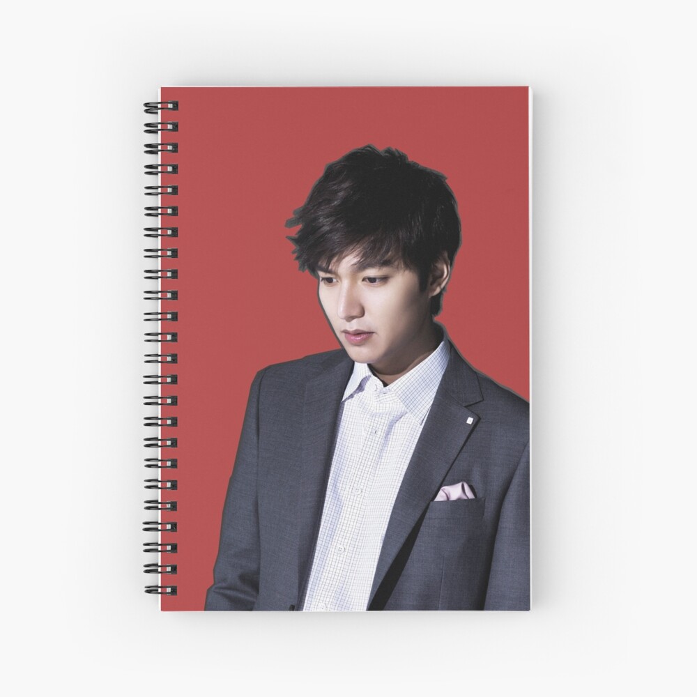 "Lee Min Ho" Spiral Notebook for Sale by donweirocks | Redbubble
