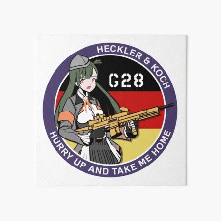 "Girls' Frontline G28 T-Doll" Art Board Print by fareast | Redbubble