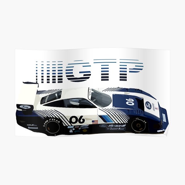"1983 Ford Mustang IMSA GTP Race Car" Poster for Sale by FromThe8Tees ...