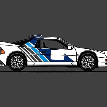 "RS200 Group B Rally Car" Sticker for Sale by nutandbolt | Redbubble
