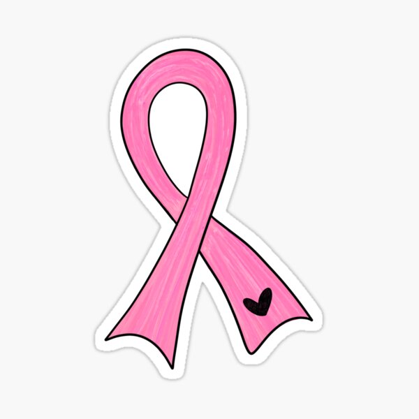 "Pink Awareness Ribbon " Sticker for Sale by JavierShih | Redbubble