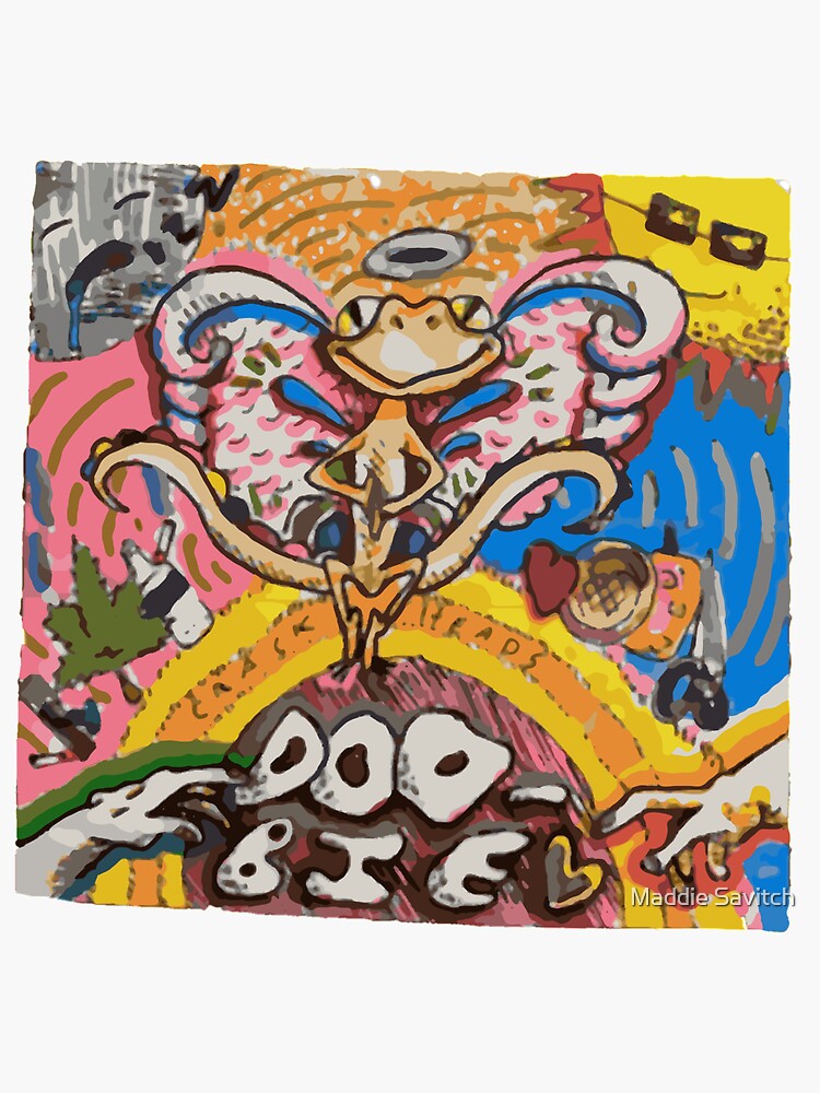 "DOOBIE" Sticker for Sale by maddiesavitch | Redbubble