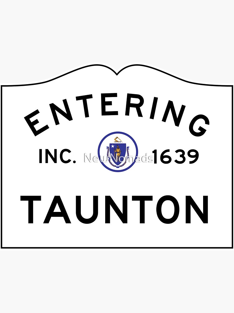 "Entering Taunton Massachusetts - Commonwealth of Massachusetts Road ...