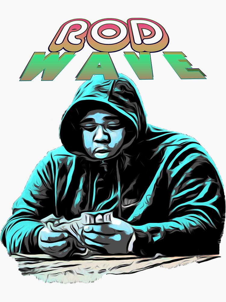 "Rod Wave" Sticker for Sale by Larryllarson | Redbubble