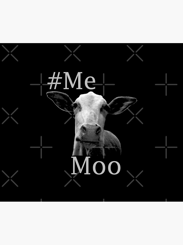 "Me Moo Funny Cow meme" Art Print by PlanetMonkey | Redbubble
