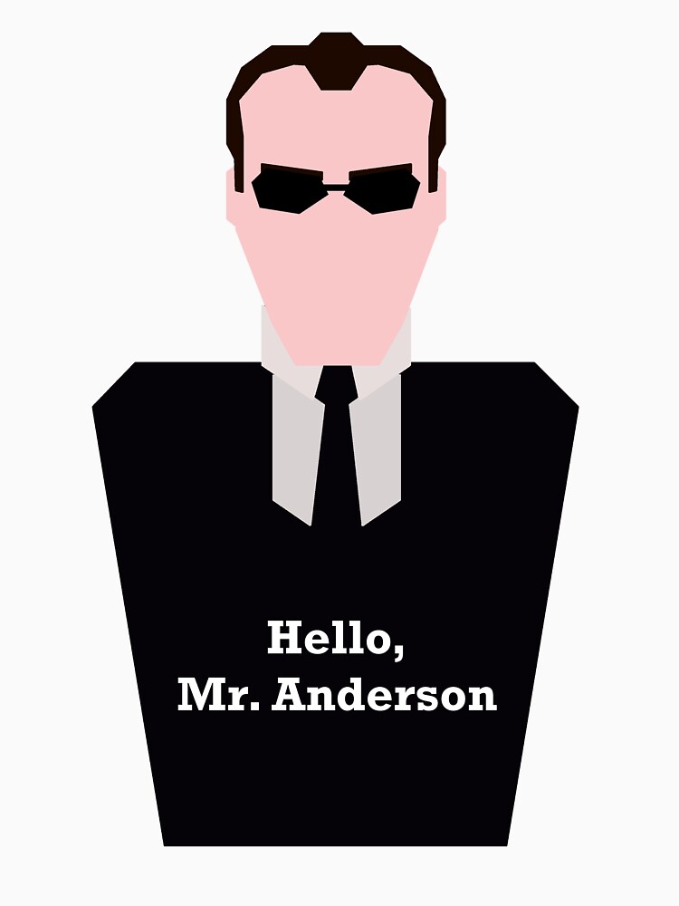 "Agent Smith" T-shirt for Sale by theJemmer | Redbubble | agent t ...