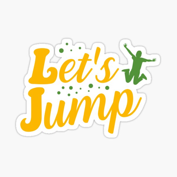 Trampoline Stickers | Redbubble