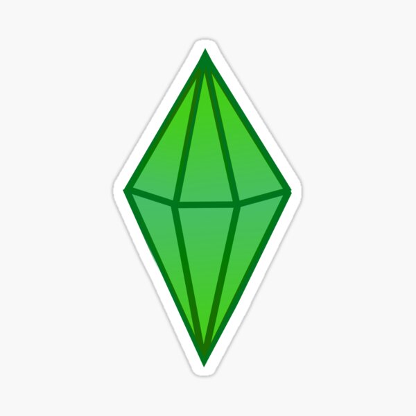 "Plumbob " Sticker by giuliarenzi | Redbubble