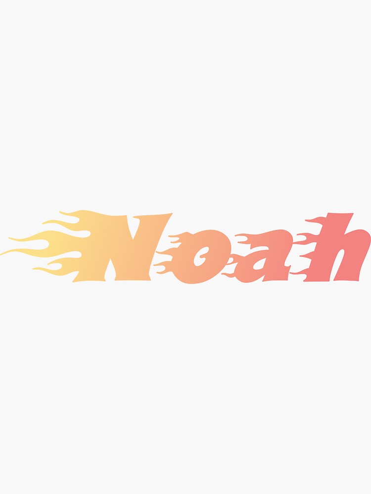 "Noah" Sticker for Sale by Aliibnouhassan | Redbubble