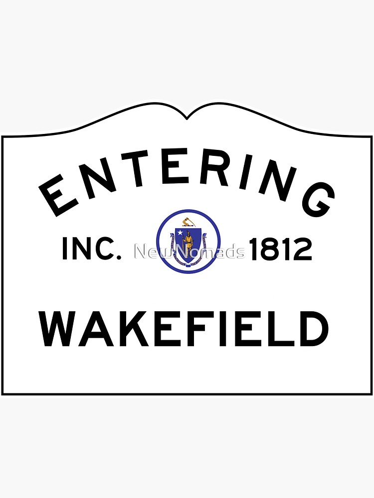 "Entering Wakefield Massachusetts - Commonwealth of Massachusetts Road ...