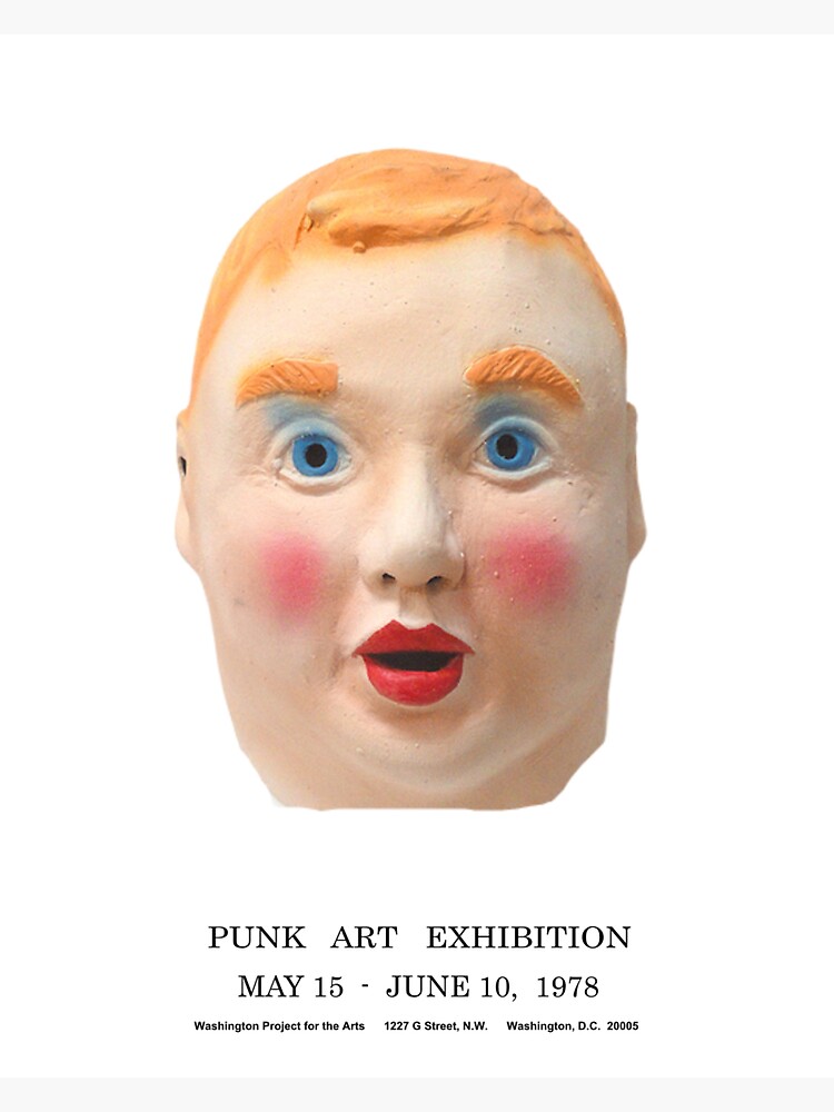 "DEVO, Booji Boy, Punk Art Print" Sticker for Sale by PunkCityRockers ...