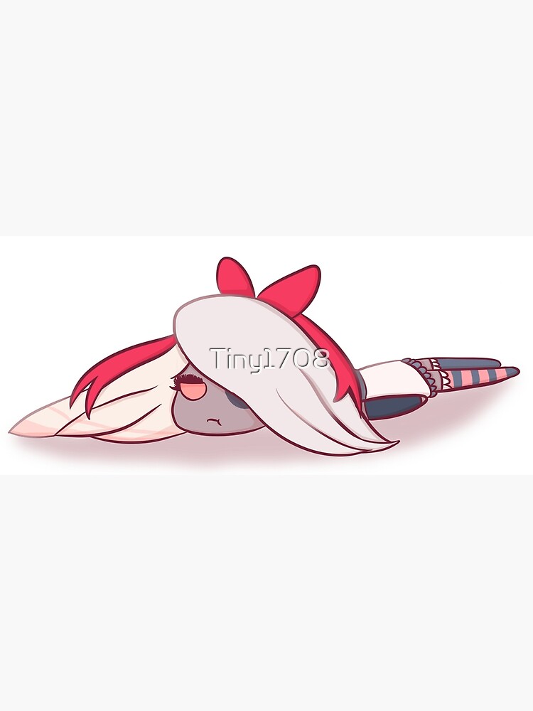"Chibi Hazbin hotel Vaggie Sploot " Art Print for Sale by Tiny1708 ...
