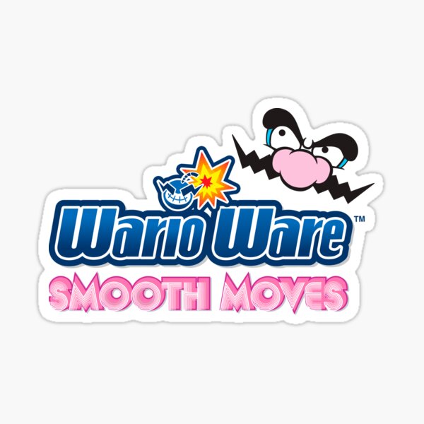 Wario Logo Stickers | Redbubble