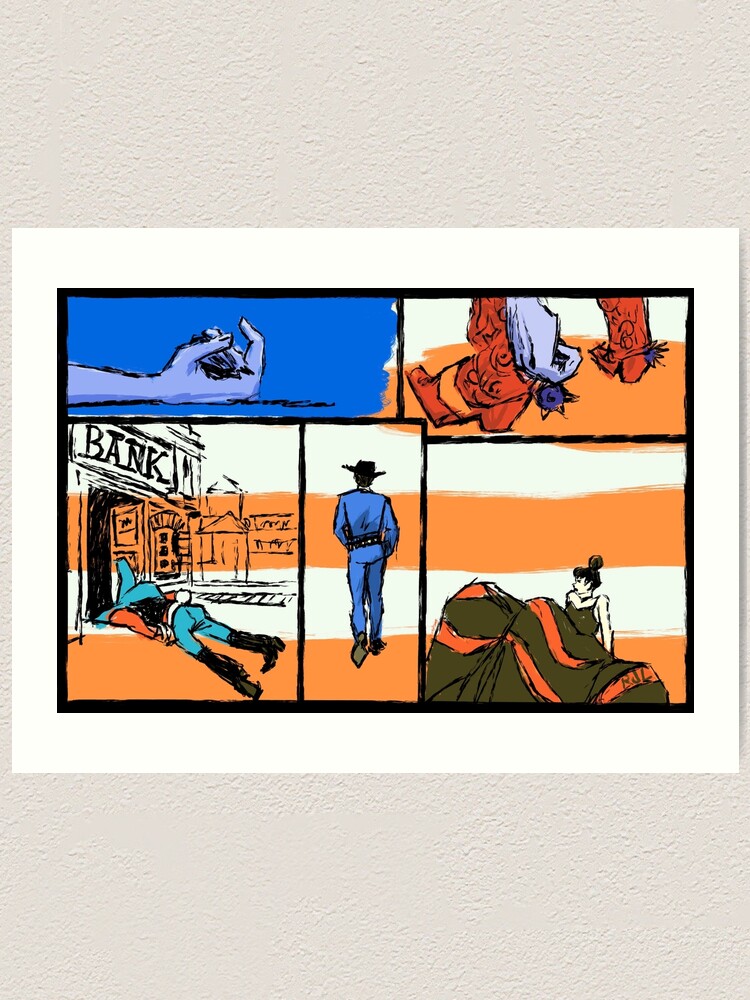 "The Wild Wild West Goodbye" Art Print by Rick714 | Redbubble