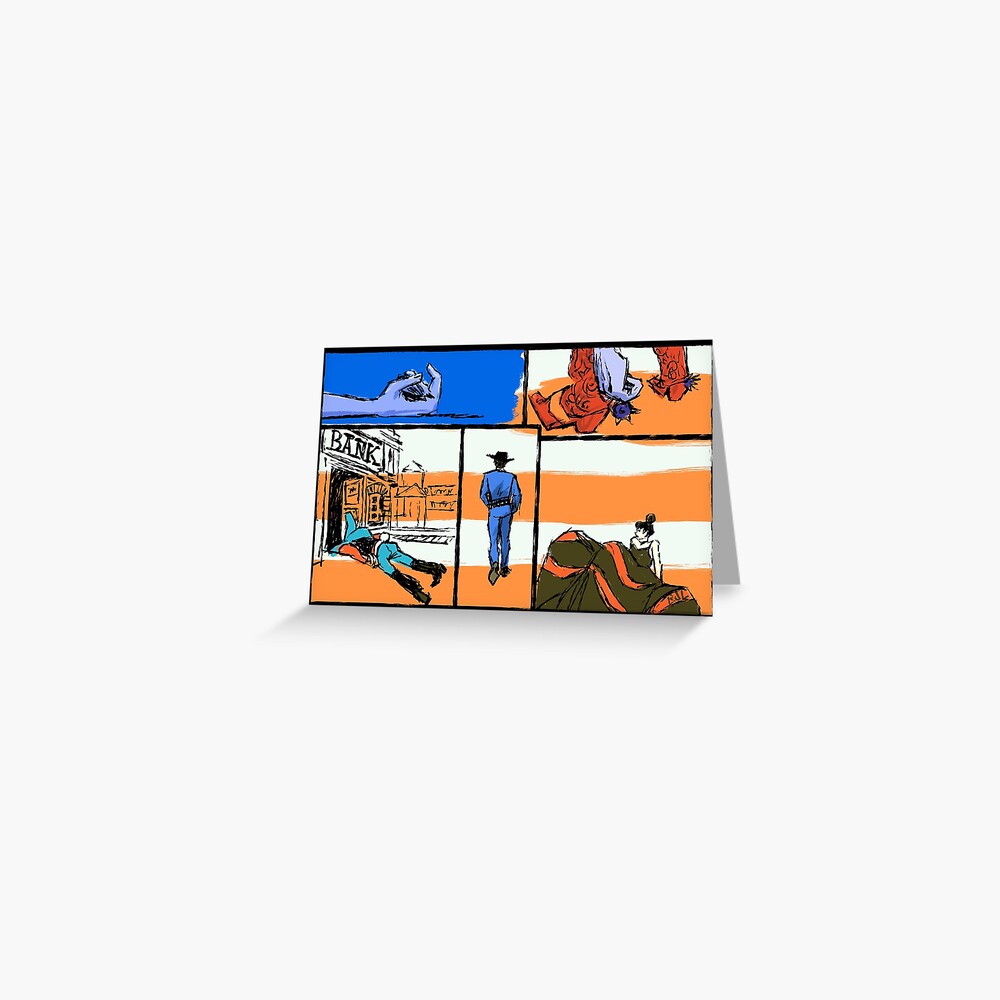 "The Wild Wild West Goodbye" Greeting Card by Rick714 | Redbubble