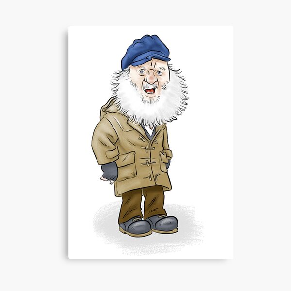 "Only Fools and Horses Uncle Albert" Canvas Print by Stumongous | Redbubble