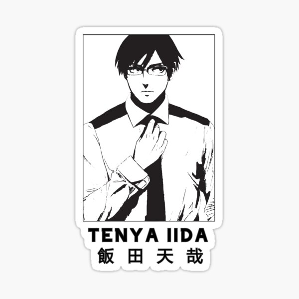 "TENYA IIDA - My Hero Academia - White Version" Sticker for Sale by ...