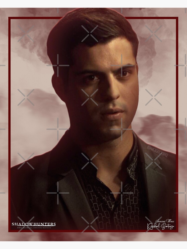 "Raphael Santiago - Season Three Poster - Shadowhunters" Sticker for ...