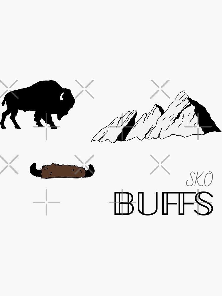 "CU Boulder Sticker Pack" Sticker for Sale by throwerbre | Redbubble