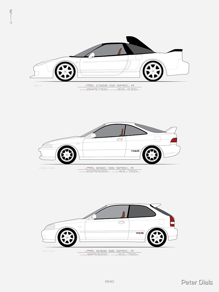 "Type R Icons" Art Print by peterdials | Redbubble