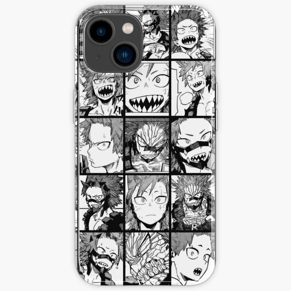 "Kirishima eijirou- manga black and white version" iPhone Case for Sale ...