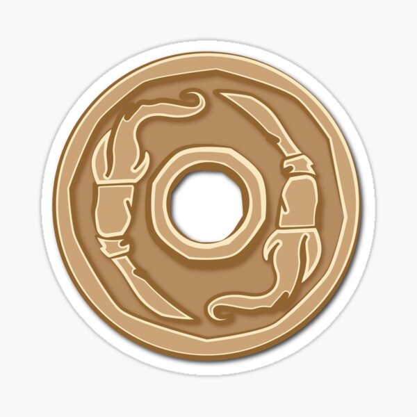 "Fire Token" Sticker by minkfloyd | Redbubble