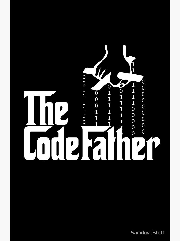 "THE CodeFather - The Godfather fan" Poster by alicaman1 | Redbubble