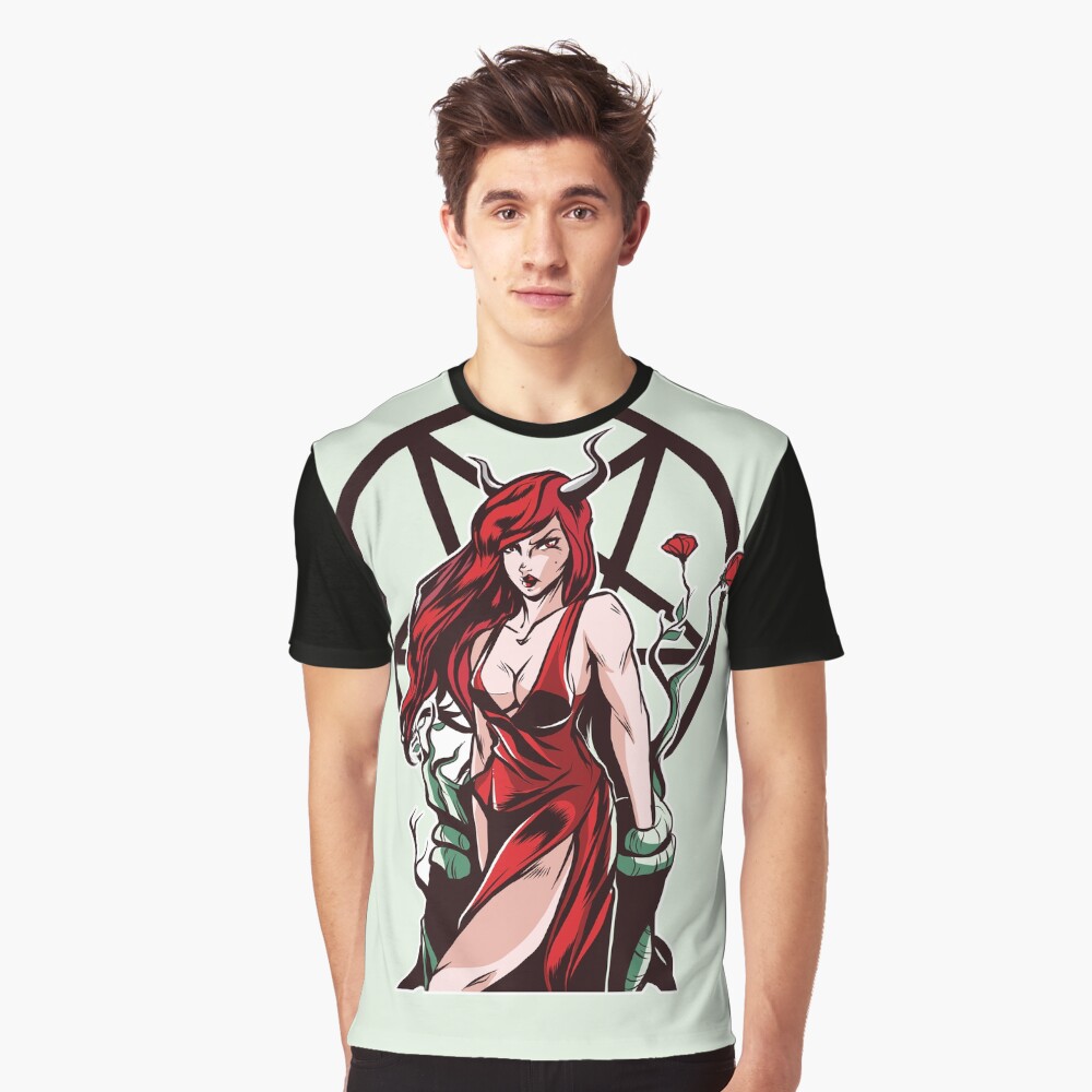 "Lilith" T-shirt for Sale by Zycx | Redbubble | zycx graphic t-shirts ...