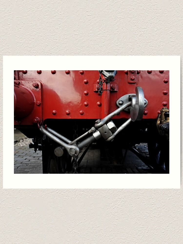 "Buffer beam of GWR Steam engine 7029 Clun Castle " Art Print by ...