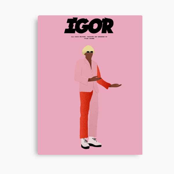 "IGOR Poster - Tyler the Creator" Canvas Print for Sale by nathanielcs ...