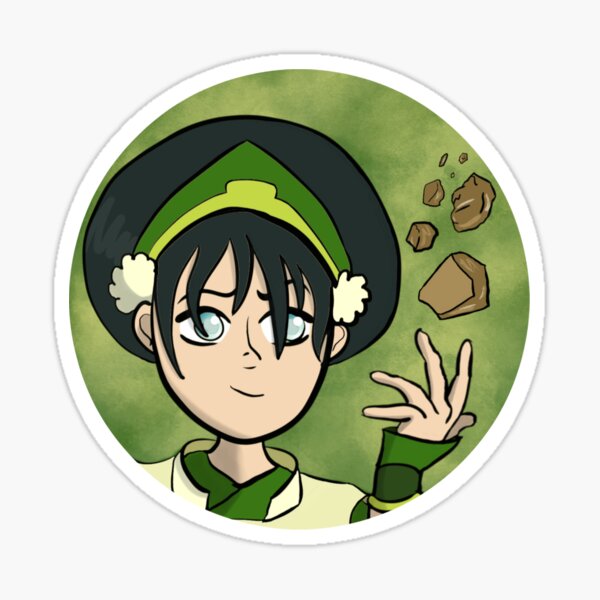 "Toph" Sticker by aelmz | Redbubble