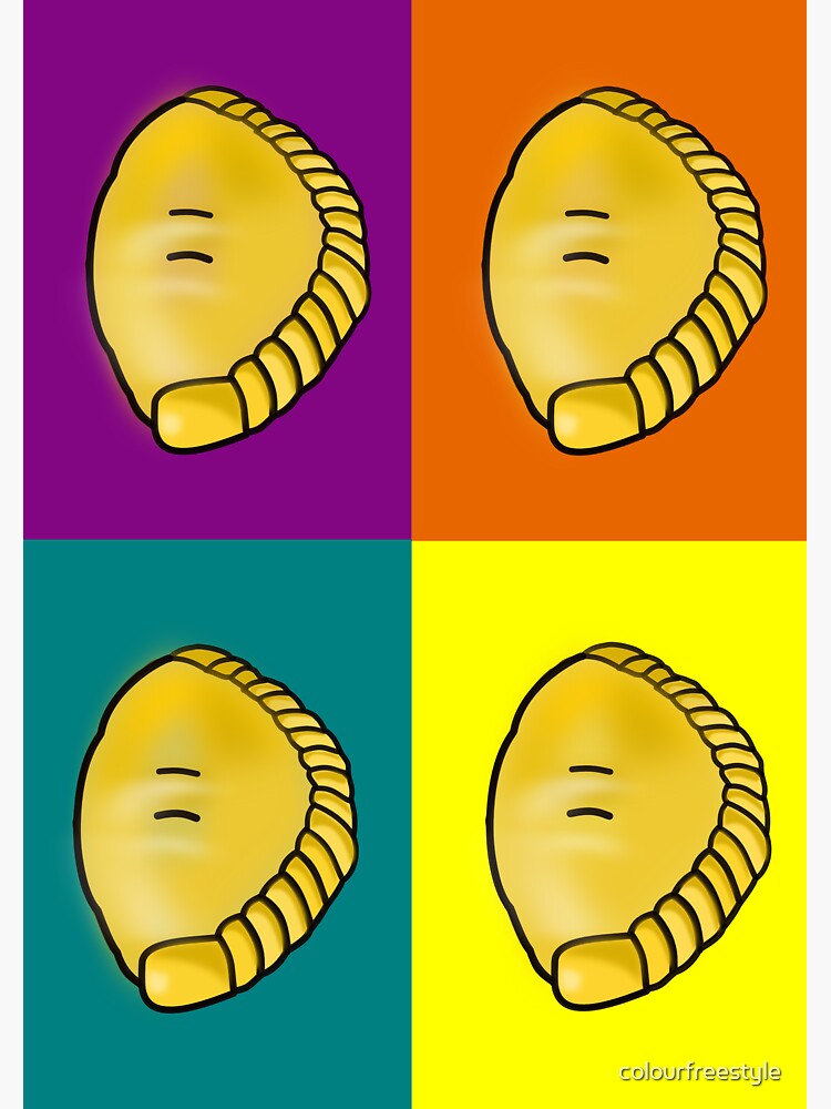 "Cornish Pasty" Art Print for Sale by colourfreestyle | Redbubble
