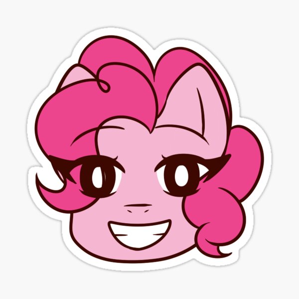 "Pinkie Sticker 2" Sticker by Okimichan | Redbubble