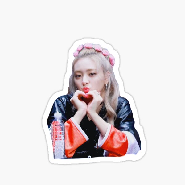 Yuna Cute Flower Crown Sticker For Sale By Adhdkuroo Redbubble