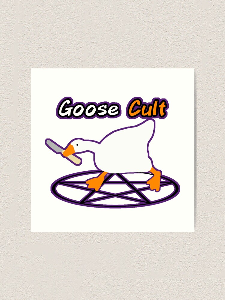 "Goose Cult" Art Print for Sale by GooseOnLooseArt | Redbubble
