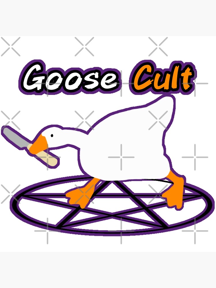 "Goose Cult" Art Print for Sale by GooseOnLooseArt | Redbubble
