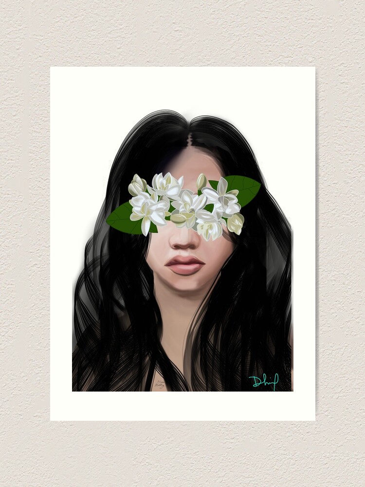 "Maria Makiling Goddess Portrait" Art Print for Sale by dhainee | Redbubble