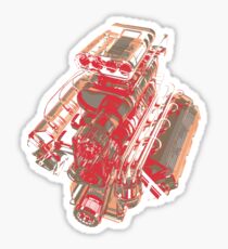V8: Stickers | Redbubble